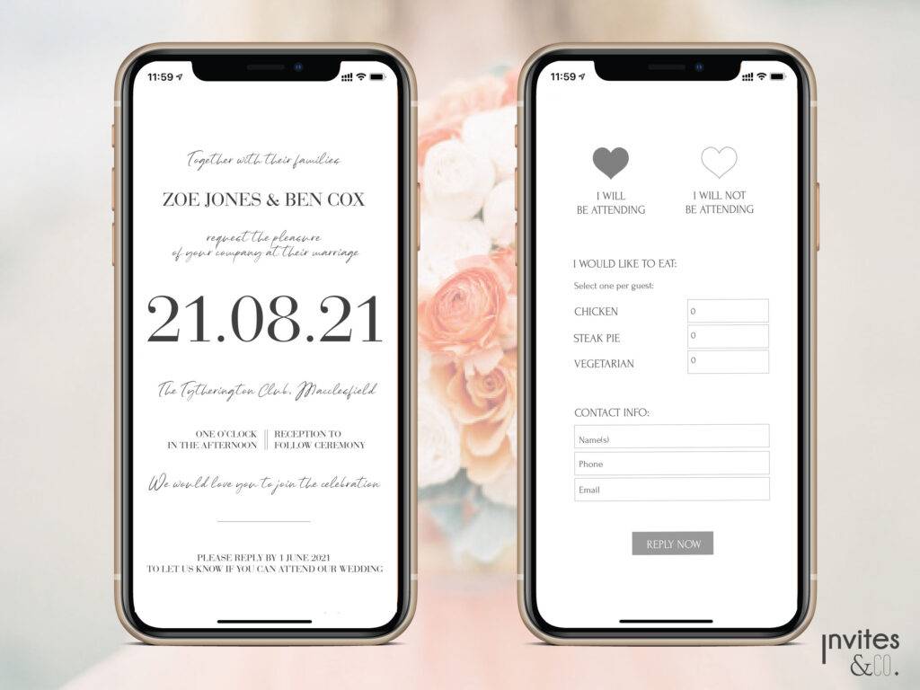 Best Digital Wedding Invitations - Invites & Co