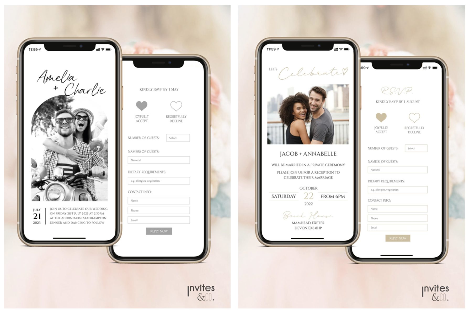 Unique Designs to Make Your Electronic Invitation Stand Out - Invites & Co